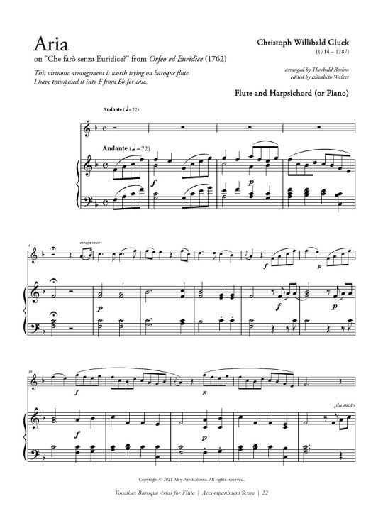 Buy Baroque Arias for Flute - A Guided Collection Online at $19 - Flute ...