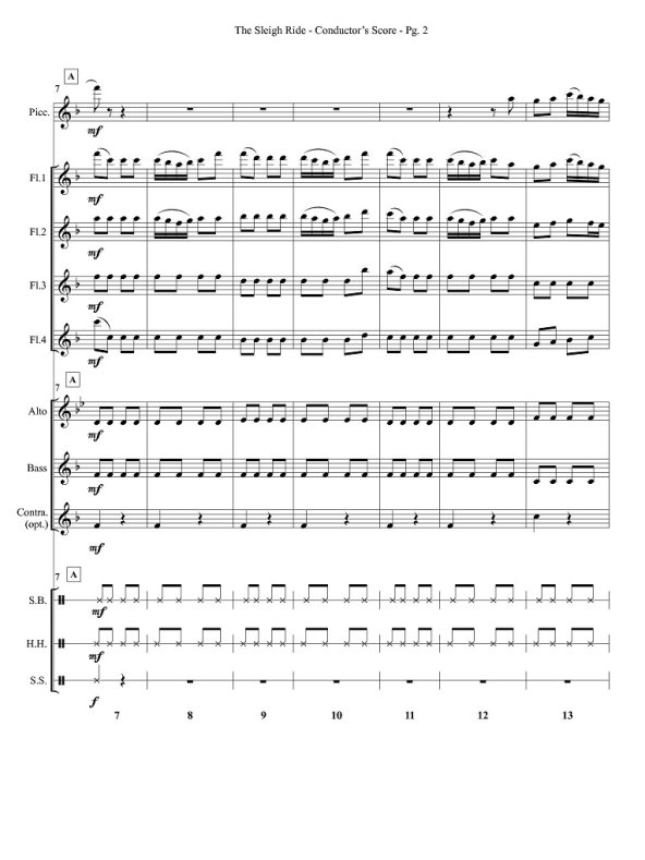 Buy The Sleigh Ride Online at $25 - Flute World