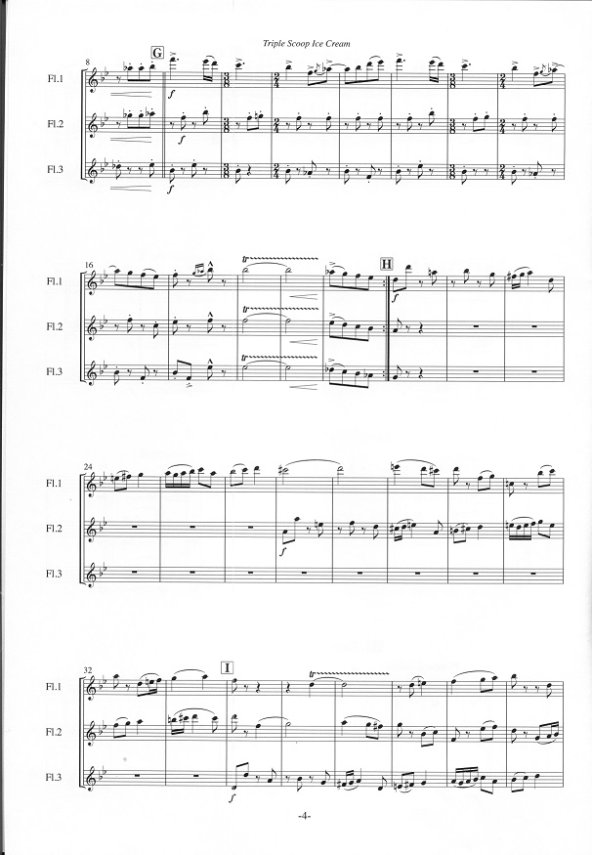 Buy Triple Scoop Ice Cream Online at $32 - Flute World