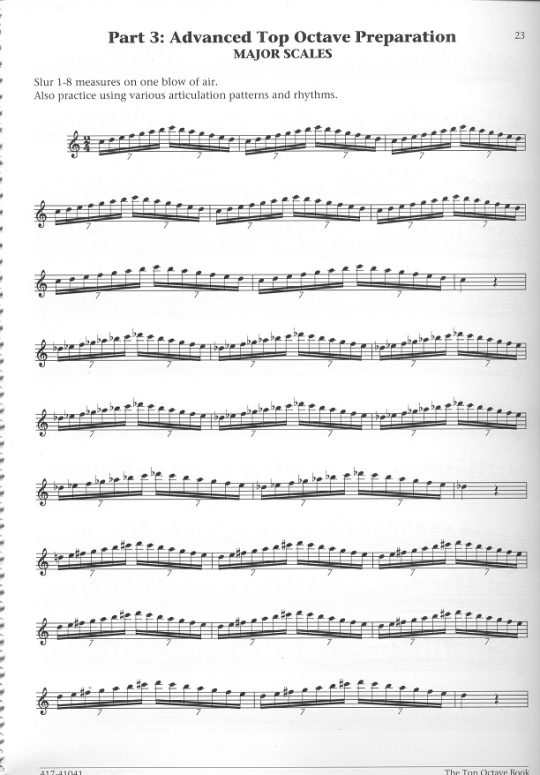 Buy The Top Octave Book Online at $24.99 - Flute World