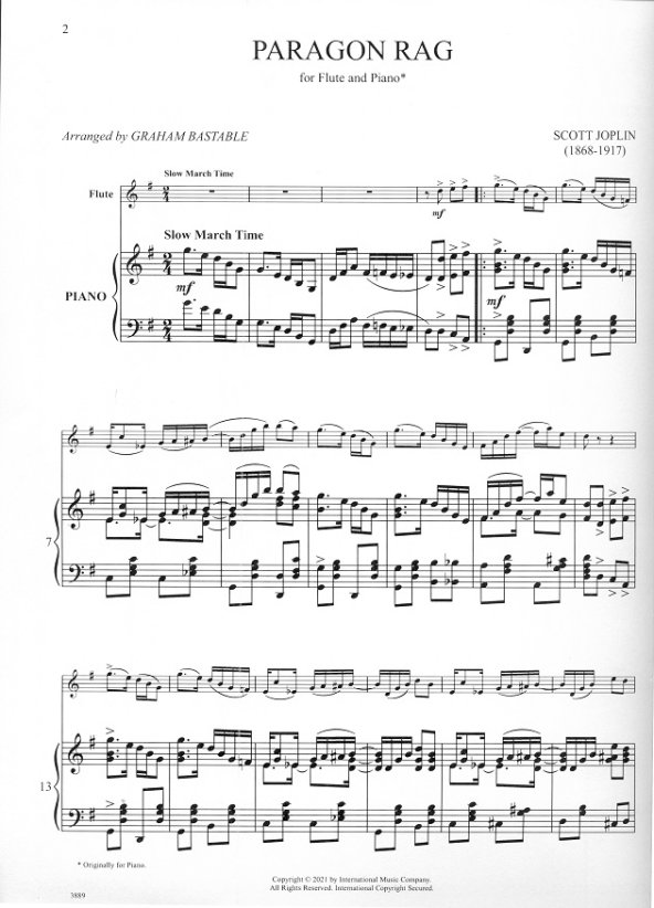 Buy Paragon Rag Online at $11.75 - Flute World