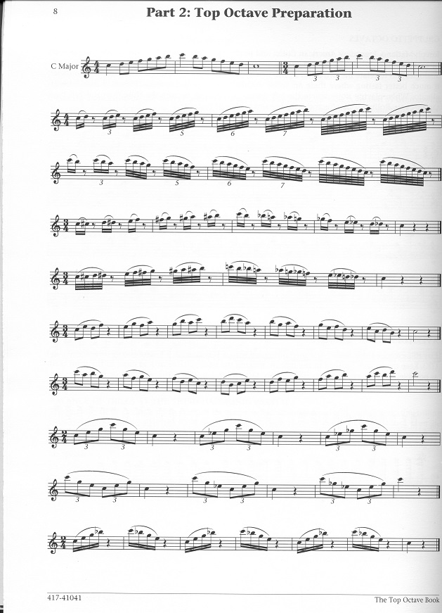 Buy The Top Octave Book Online at $24.99 - Flute World
