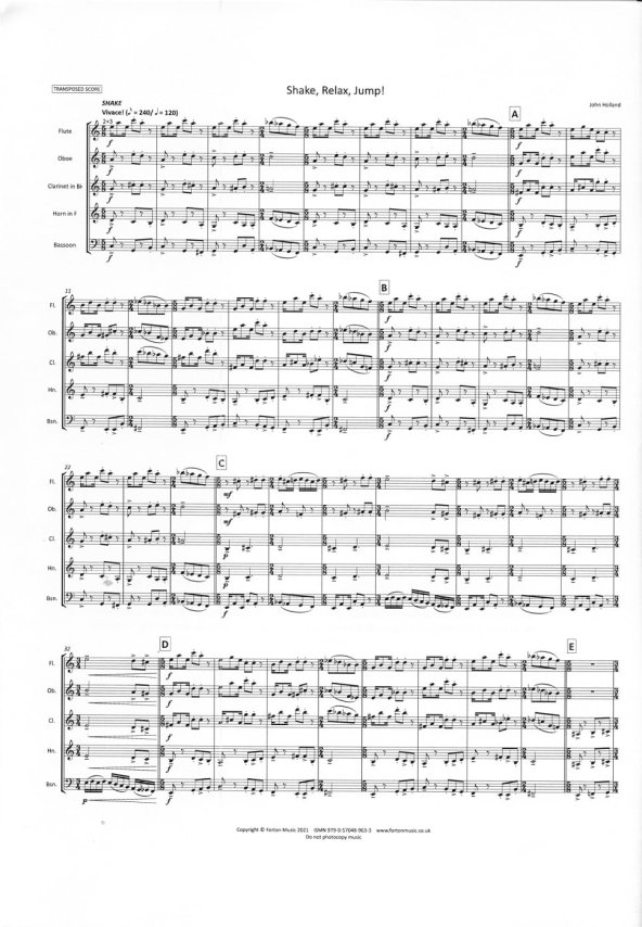 Buy Shake, Relax, Jump! Online at $22.95 - Flute World