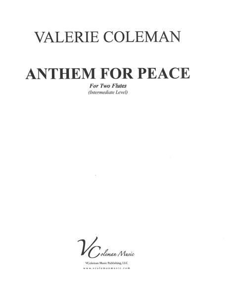 Buy Anthem for Peace Online at $9.99 - Flute World