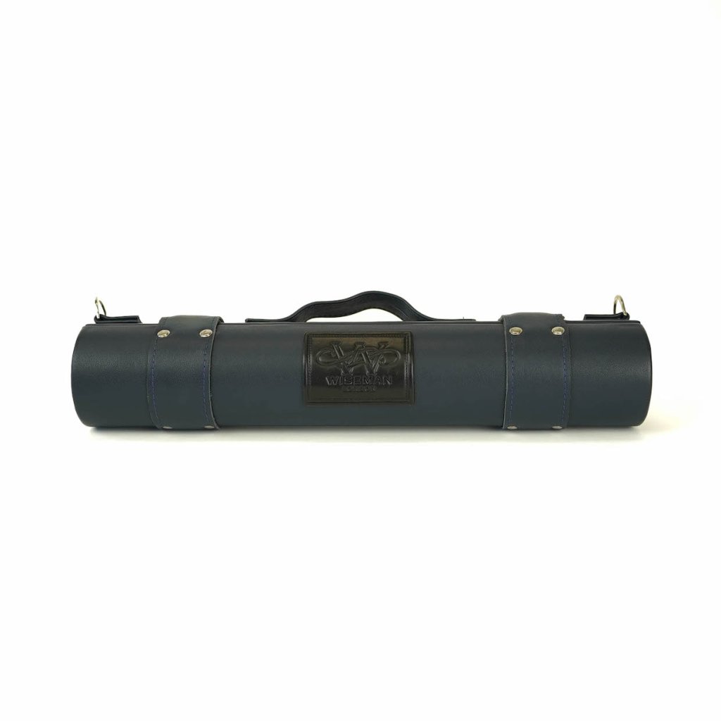 Buy Wiseman Flute/Piccolo Case - Navy Leather Online at $675 - Flute World