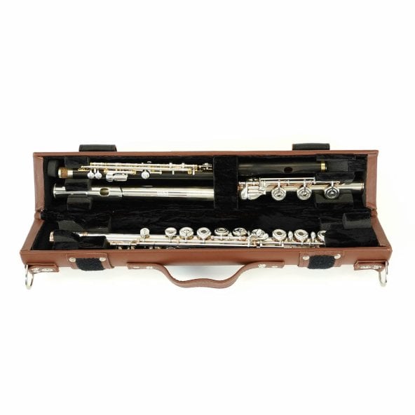 Buy Wiseman Flute/Piccolo Case - Tan Leather Online at $675 - Flute World
