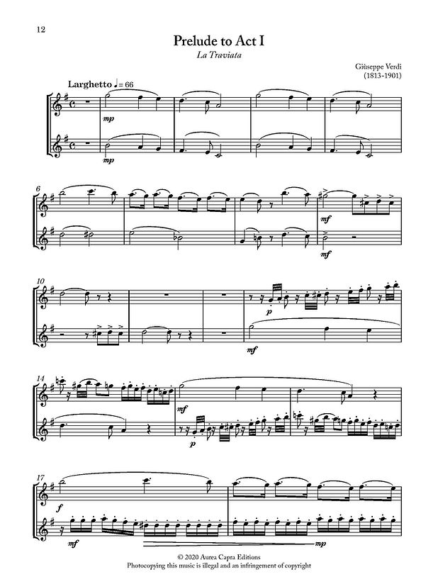 Buy A Night at the Opera Act 2 Online at $29.99 - Flute World