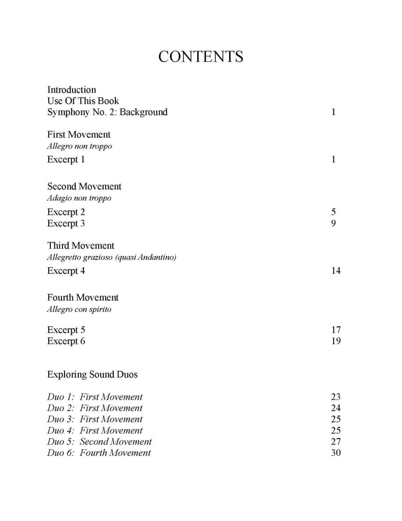 Buy Exploring Sound: Tone Development Through Orchestral Repertoire, Volume 5, Brahms Symphony ...