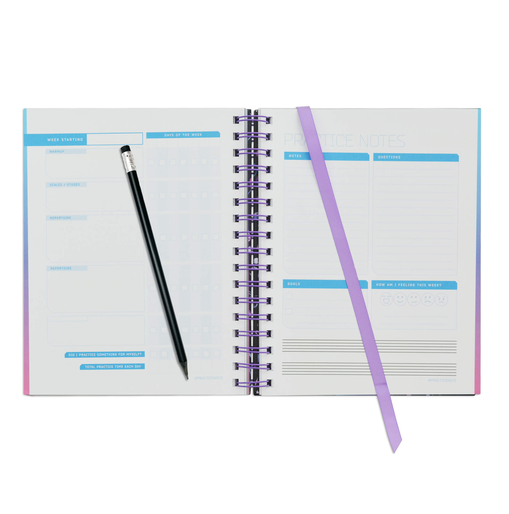 Buy Practice Note - The Practice Notebook for Musicians Online at $47 ...